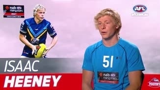 18 days to the draft: Isaac Heeney