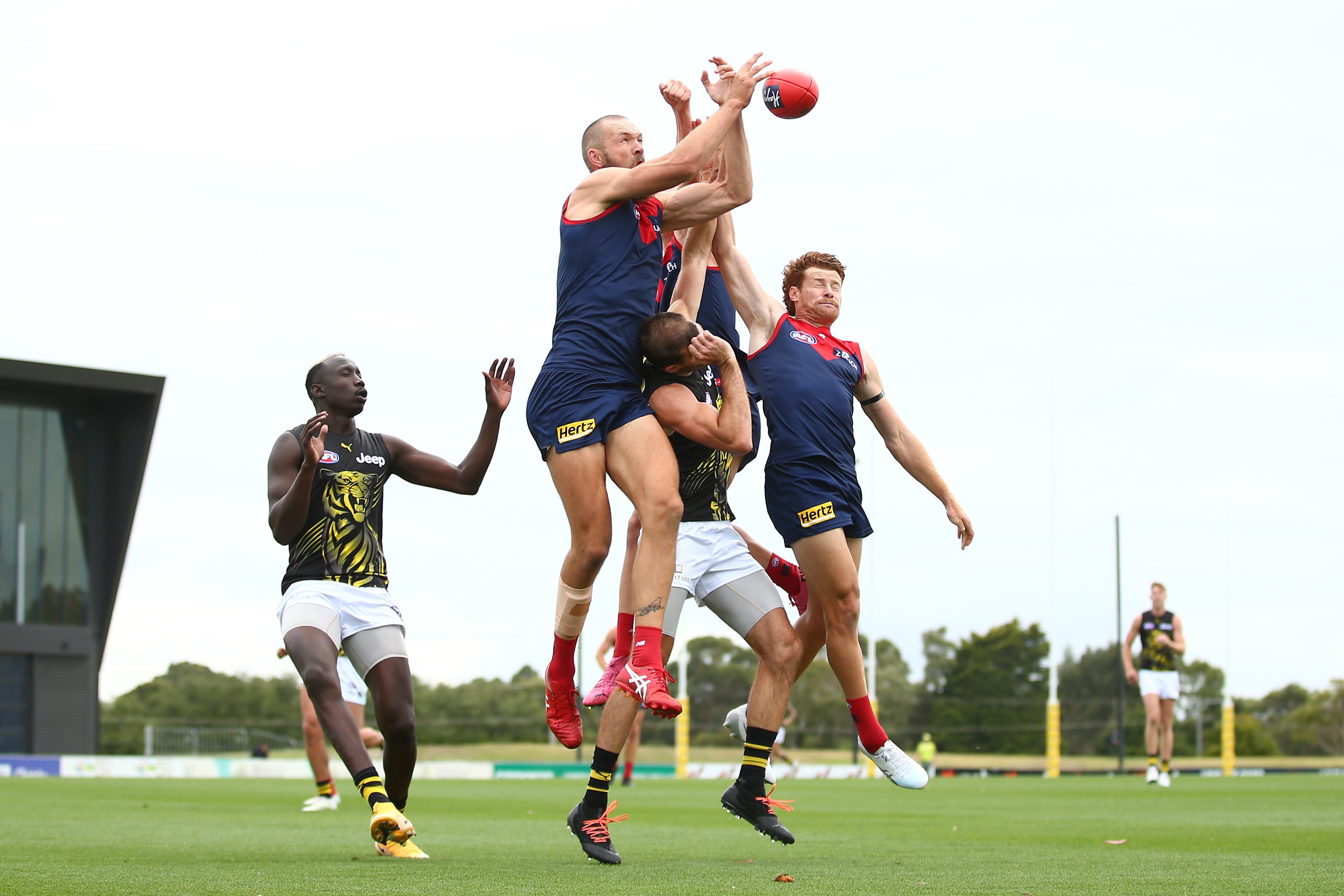 Watch all four quarters of the first practice match