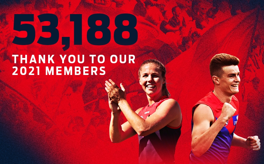 Dees contribute to AFL club membership record