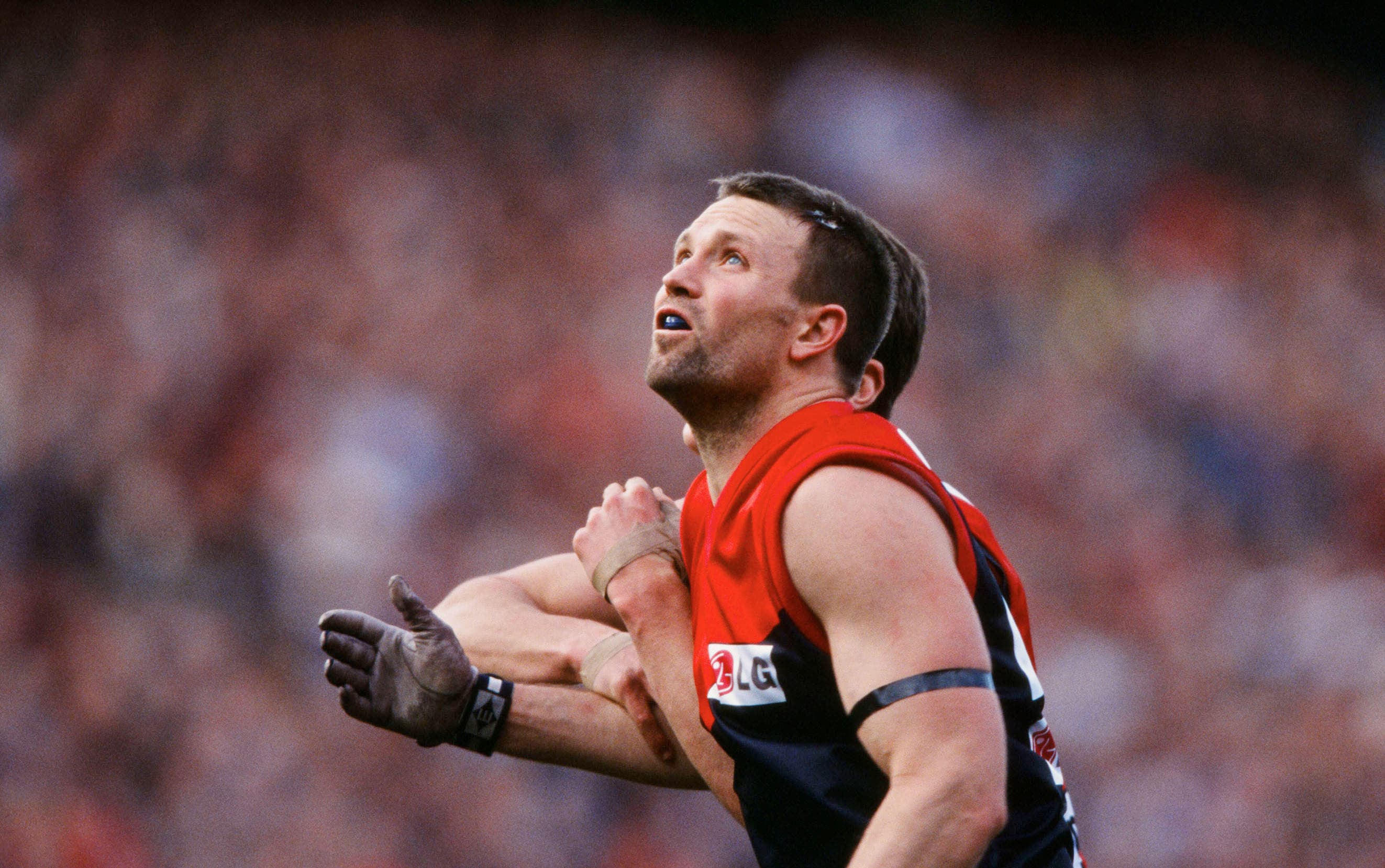 Demon Spirit: Ingerson remains tied to the red and blue