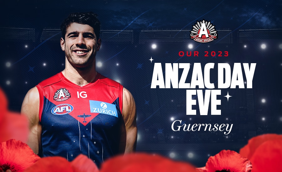 ‘Bluey’ legacy honoured in ANZAC Day Eve guernsey