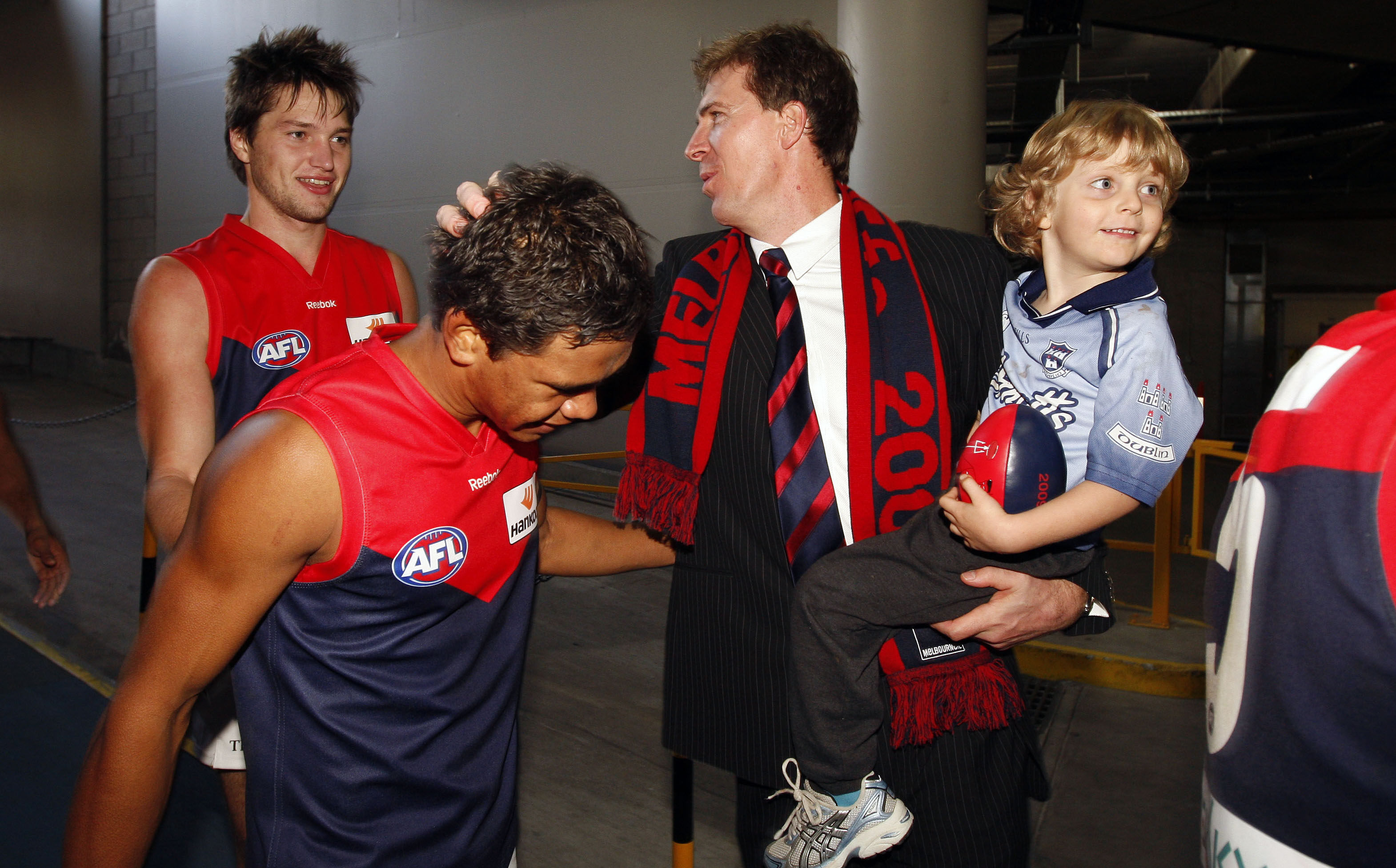Welcoming the Jim Stynes Foundation to the red and blue