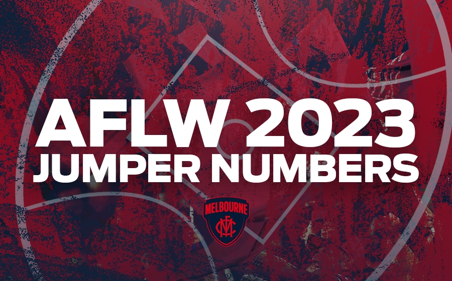 Confirmed | Melbourne reveals AFLW jumper numbers