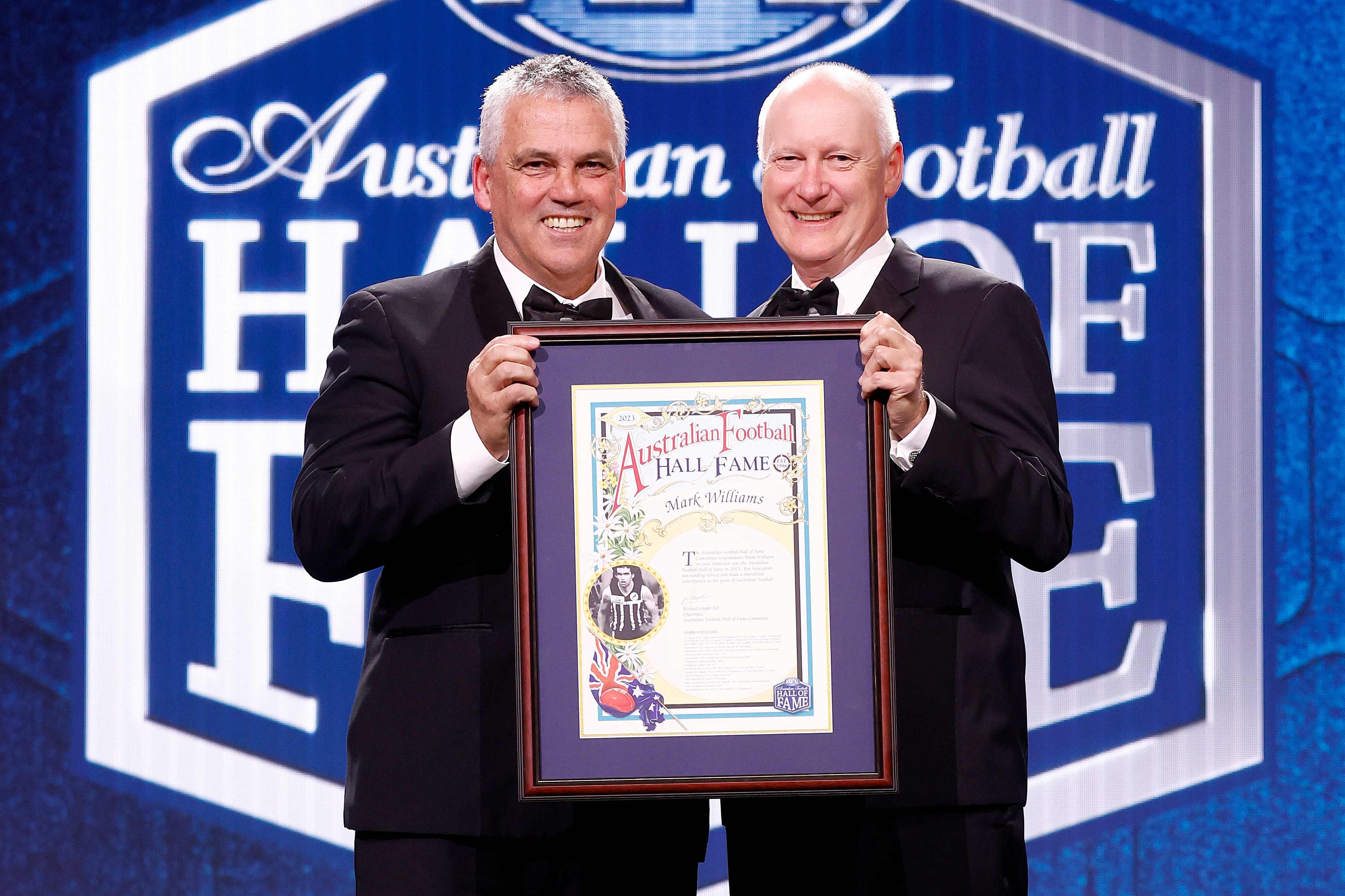In Fos's footsteps, Mark Williams joins Hall of Fame
