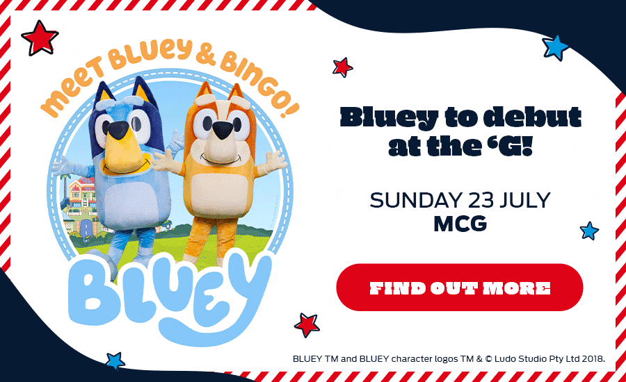 Bluey is coming to the 'G