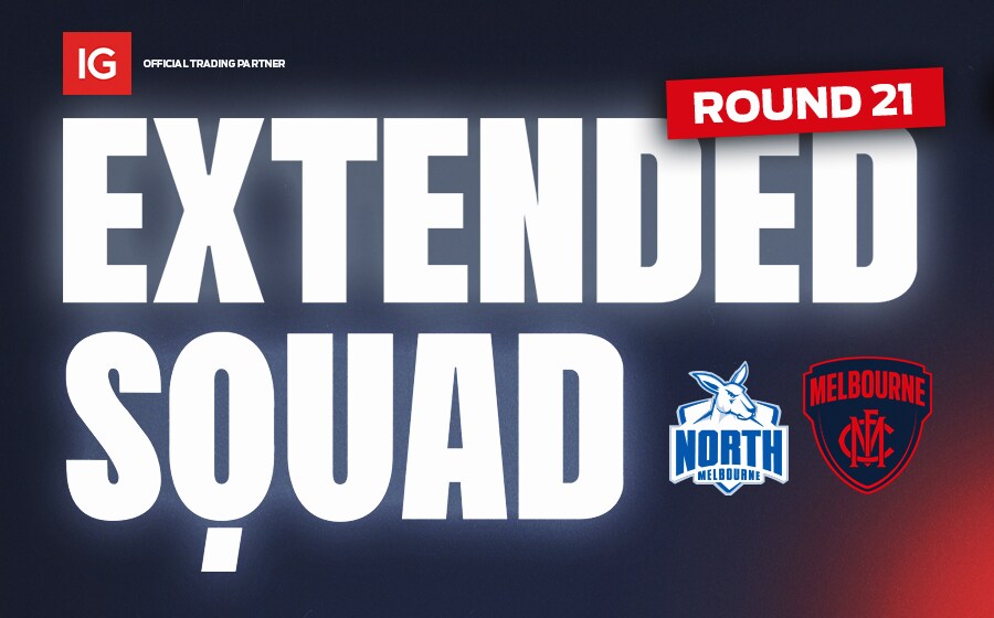 Round 21 Squad | Sparrow named