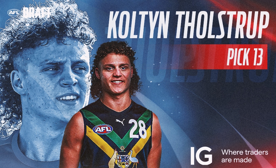 AFL Draft | Pick 13 | Koltyn Tholstrup
