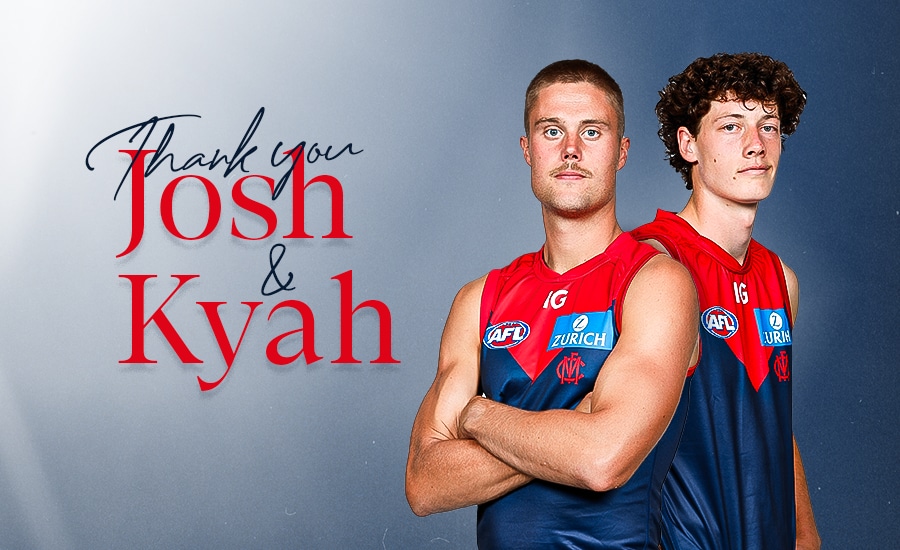 Melbourne farewell duo of talls