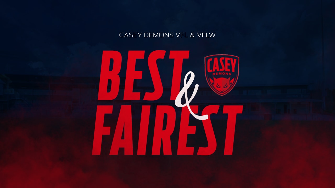 Casey Demons Best & Fairest 2024