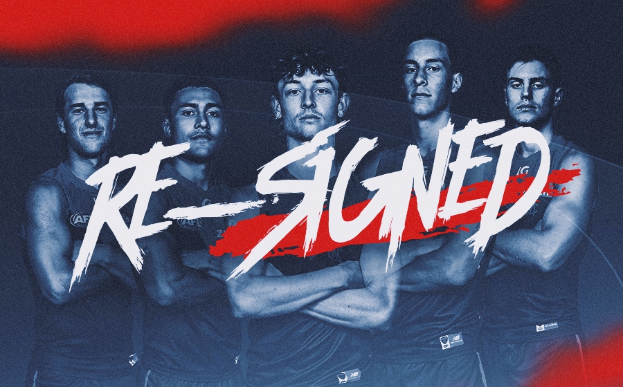 Re-signed | Quintet of talent