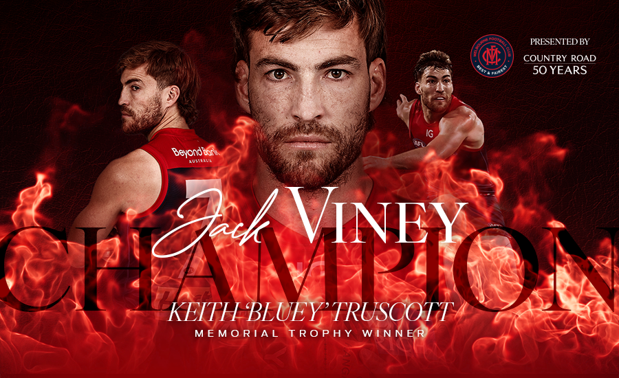 Viney claims second Keith ‘Bluey’ Truscott Memorial Trophy