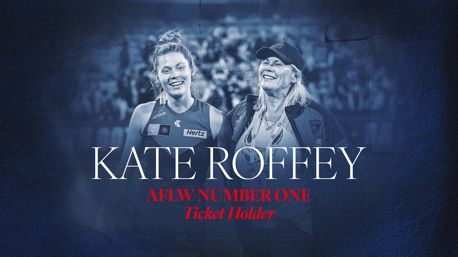 Roffey named as AFLW No.1 ticket holder