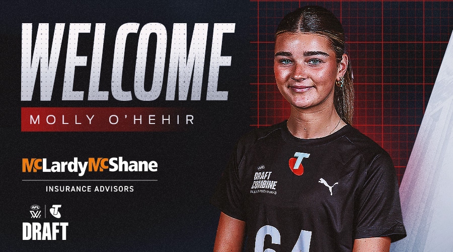 AFLW Draft | No.3 | Molly O’Hehir