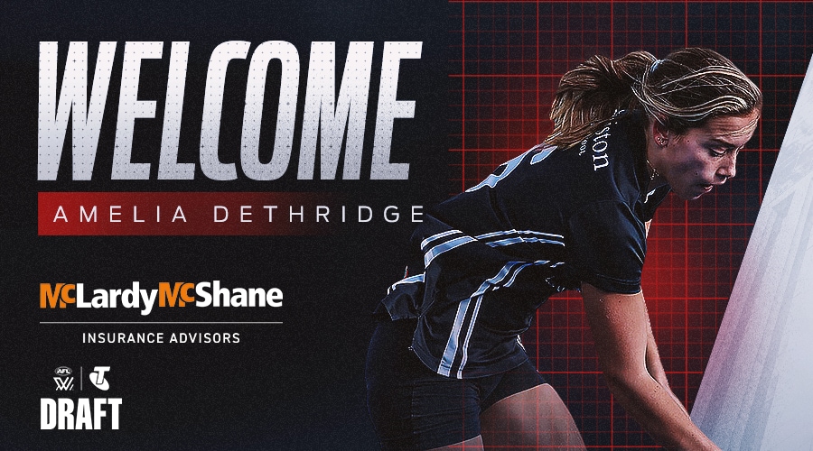 AFLW Draft | No.63 | Amelia Dethridge
