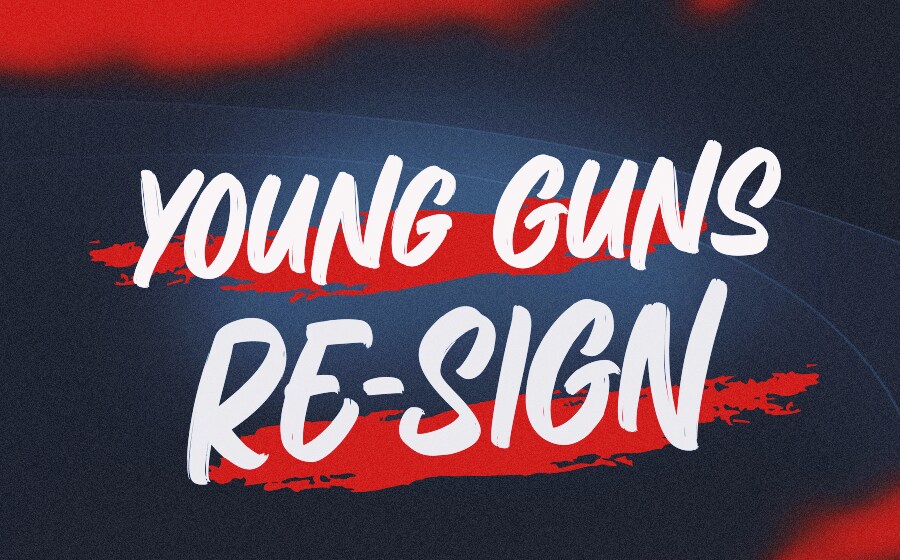 Emerging guns re-sign