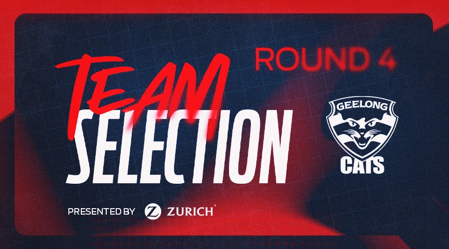 Round 4 team | Four ins for Friday night footy