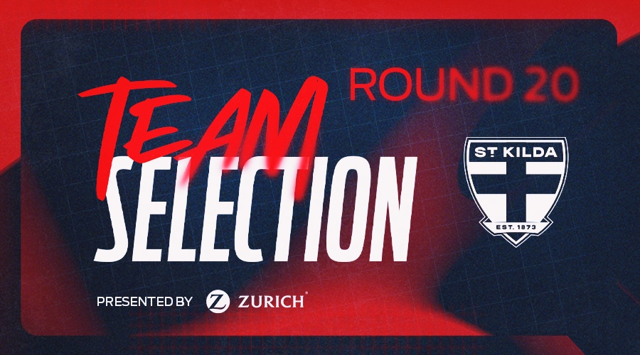 Round 20 team | Four changes