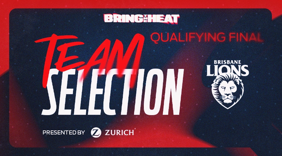 Qualifying Final | Team Selection