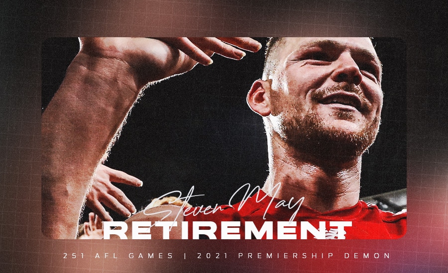 Retirement | Steven May calls time