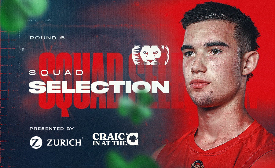 Round 6 Squad | Extended side named for Jim's Game