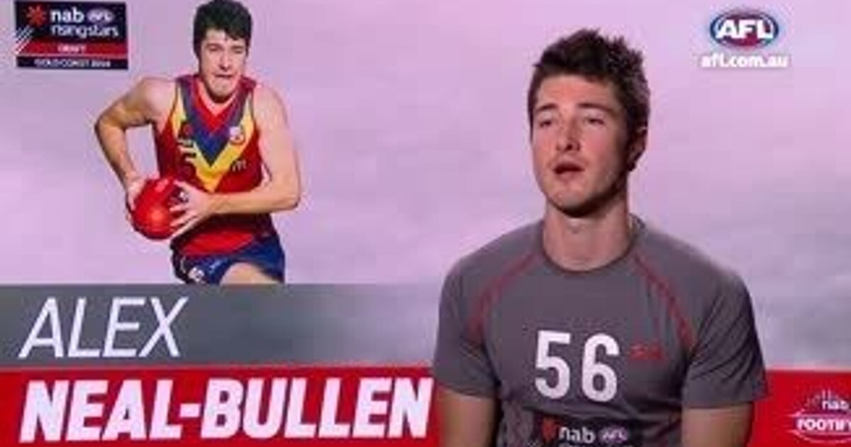 16 days to the draft: Alex Neal-Bullen