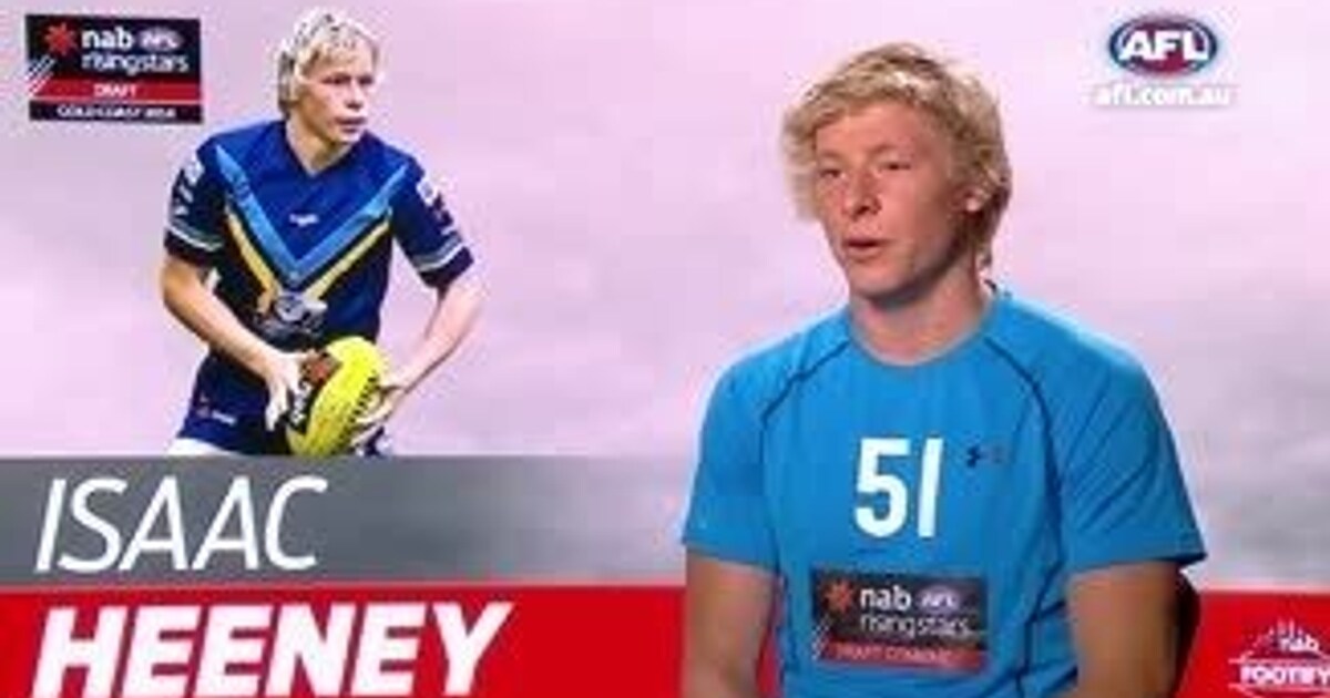 18 days to the draft: Isaac Heeney