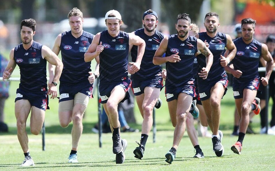 Casey Fields open training