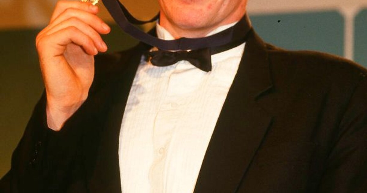 A special presentation for Jim Stynes