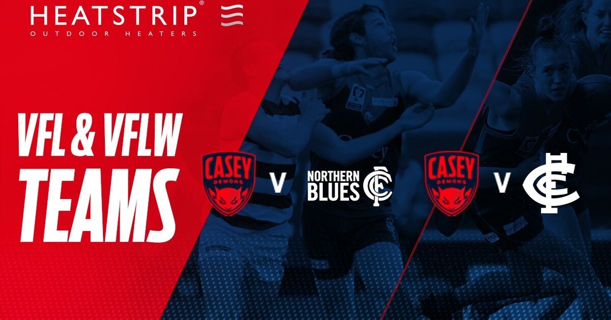 Casey Demons squads announced