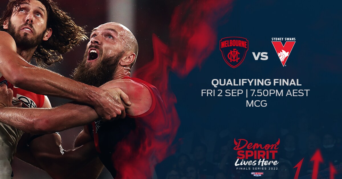 AFL Finals return to the 'G: Qualifying Final fixture confirmed