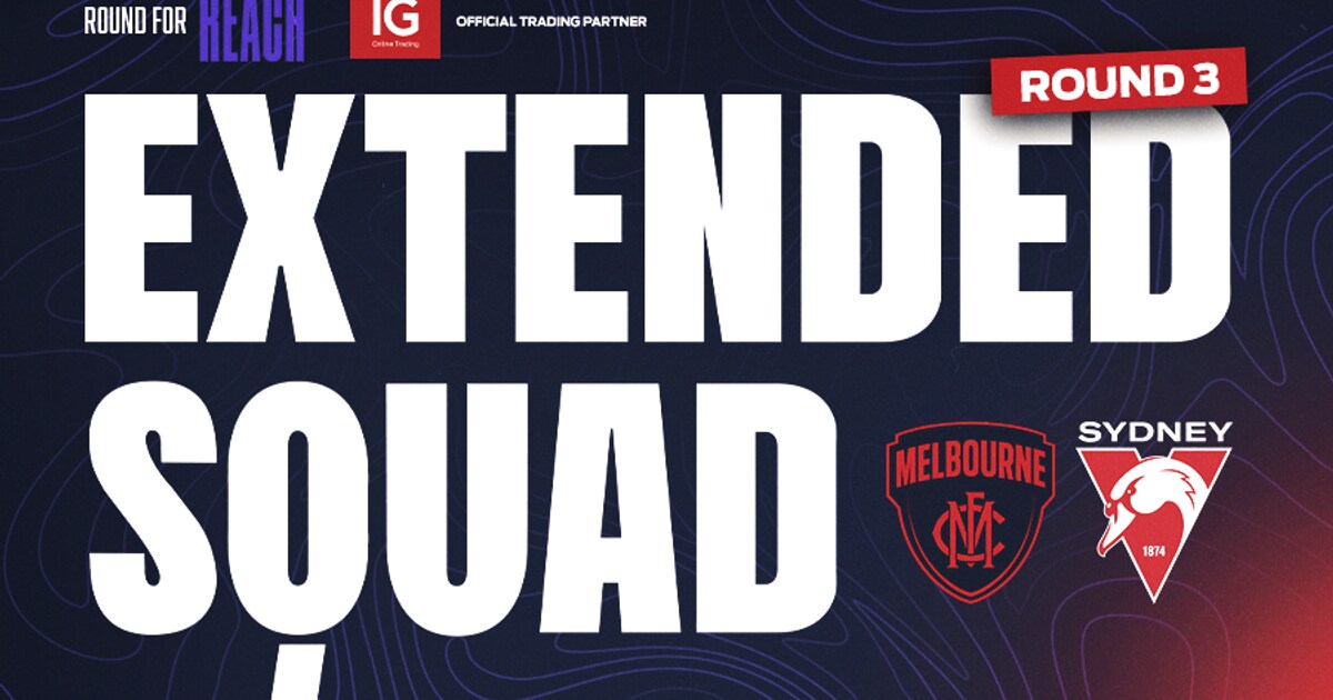 Round 3 Squad | Extended line-up locked