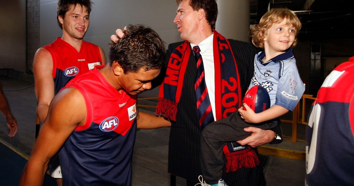 Welcoming the Jim Stynes Foundation to the red and blue