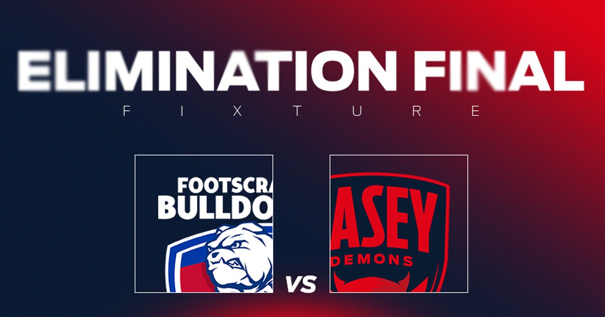 VFL | Elimination Final Fixture Announced