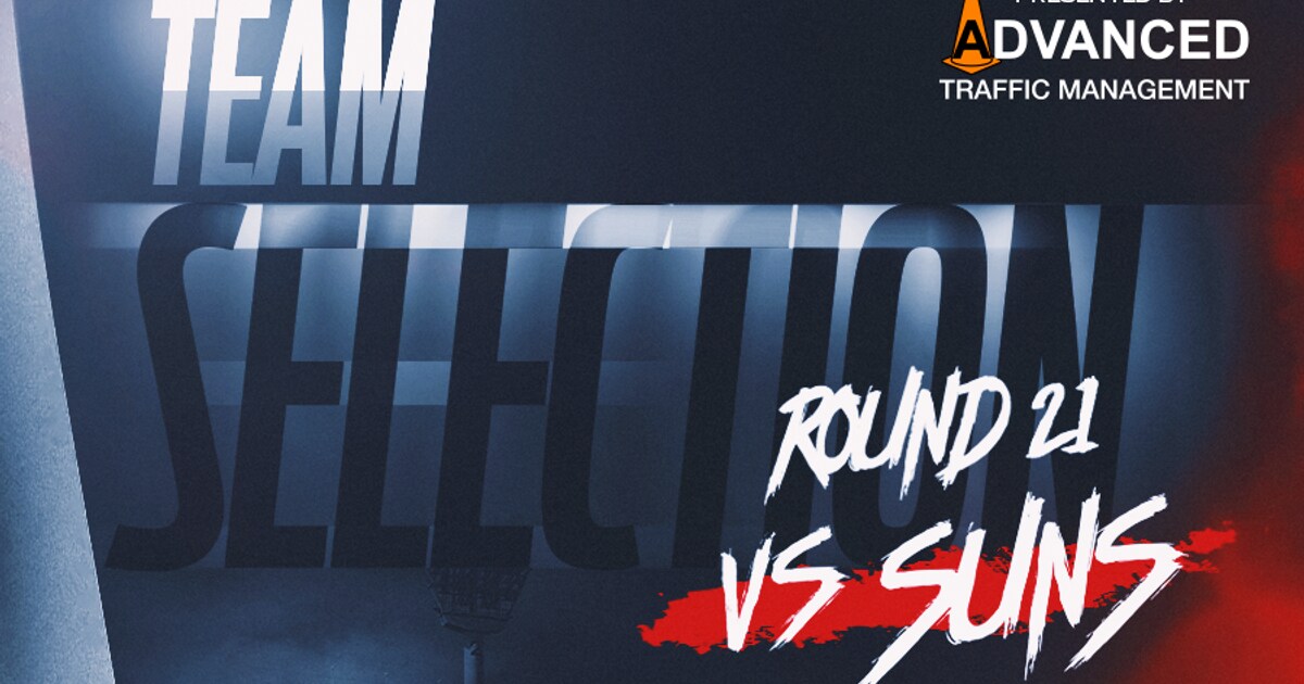 VFL RD21 Team | Seven changes for Gold Coast clash