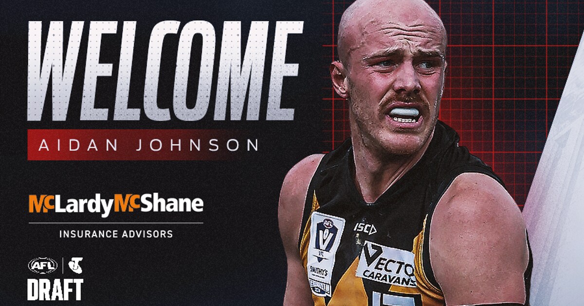 AFL Draft | Pick No.68 | Aidan Johnson